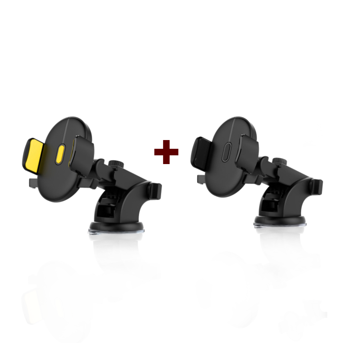 Car Phone Holder Long Rod Telescopic Car Dashboard Suction Cup Type ...